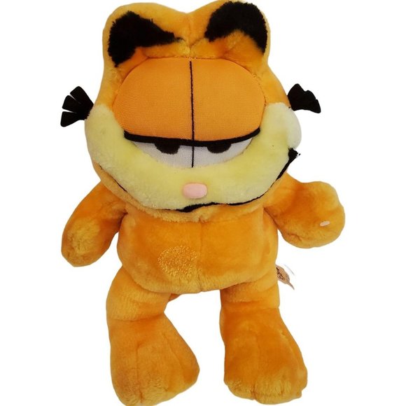 Vintage | Toys | Vintage Garfield The Cat Stuffed Plush Animal | Poshmark